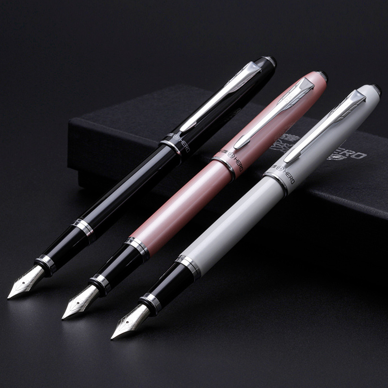 Wholesale spot hero pen 971 office calligraphy student calligraphy pen ...