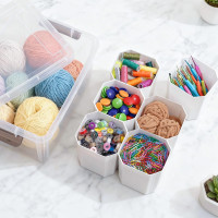 Wholesale Citylife 17 QT Plastic Storage Bins Clear Storage Box with ...