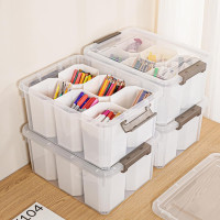 Wholesale Citylife 17 QT Plastic Storage Bins Clear Storage Box with ...