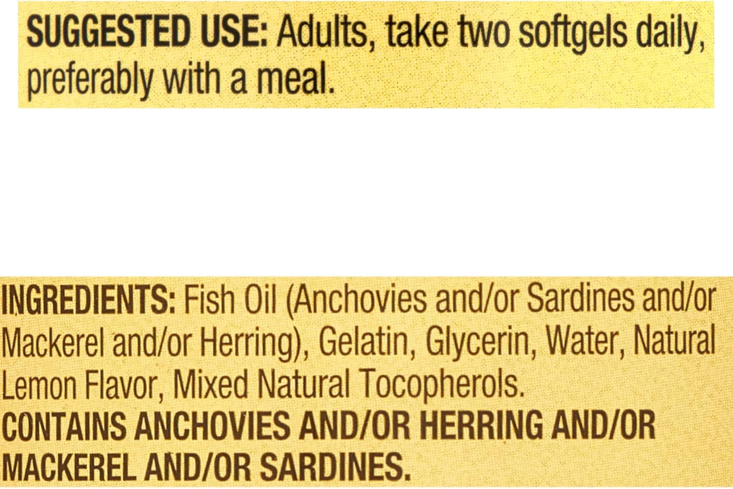 Wholesale Spring Valley Omega-3 Mini from Fish Oil 1000 mg, 120 Count ...