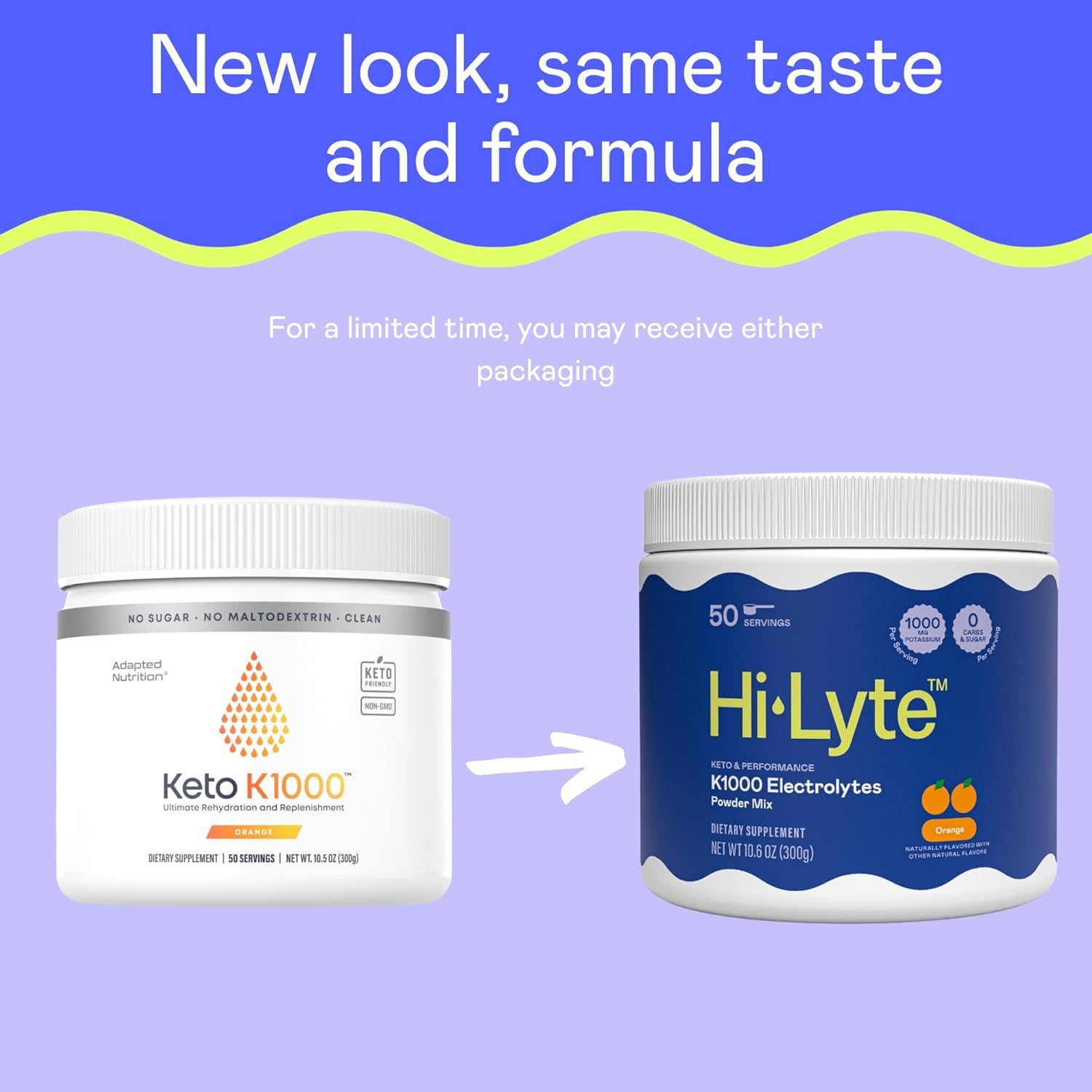 Wholesale Hi-Lyte K1000 Electrolytes Powder Mix Orange Keto ...