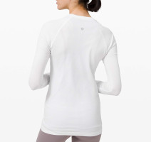 Wholesale Lululemon Swiftly Tech Long Sleeve Crew 2 White | Supply ...