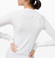 Wholesale Lululemon Swiftly Tech Long Sleeve Crew 2 White | Supply ...