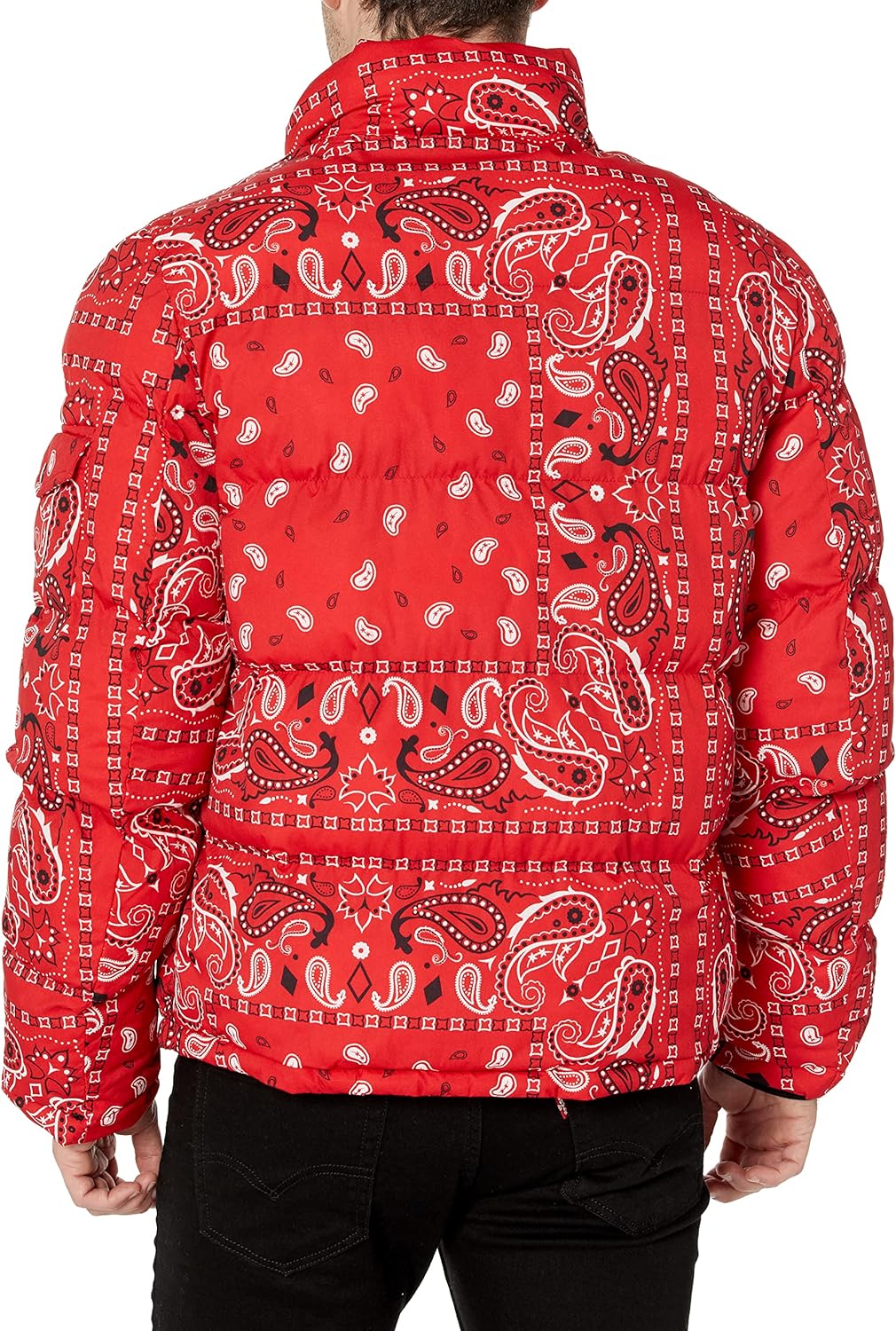 Wholesale Levi's mens Levi's Men's Bubble Puffer Medium Red Bandana ...