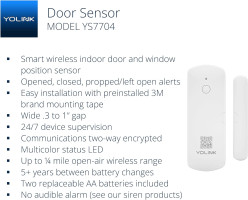 Wholesale YoLink LoRa Smart Door Sensor Starter Kit: - 1/4 Mile Open ...