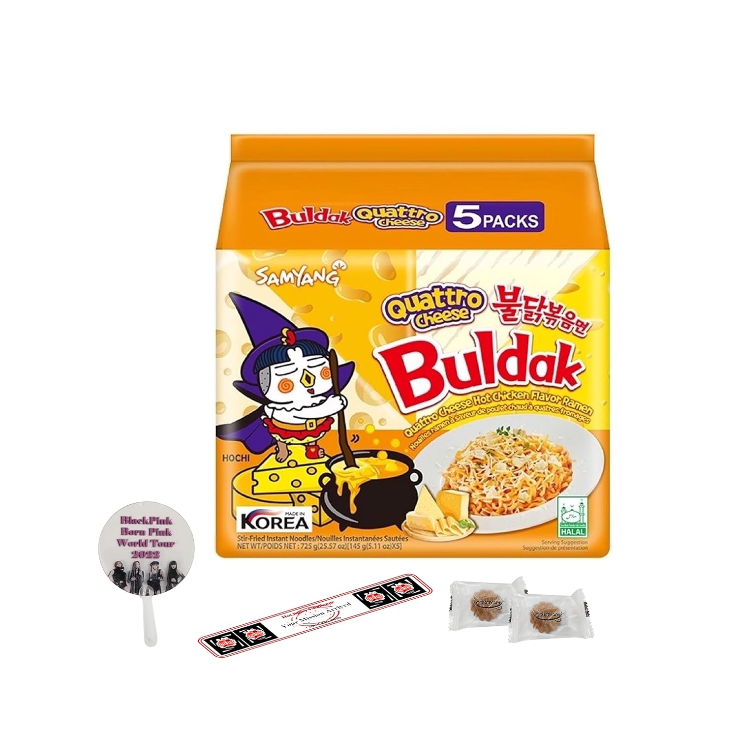 Wholesale COKOYAM Samyang Quattro Cheese Hot Chicken Flavored BULDAK ...