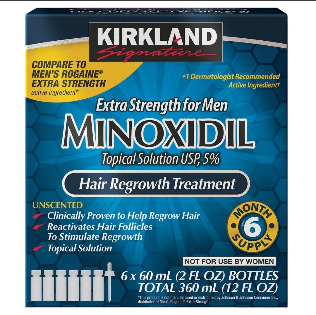 Wholesale Kirkland Minoxidil 5% for Men, Topical Solution Extra ...