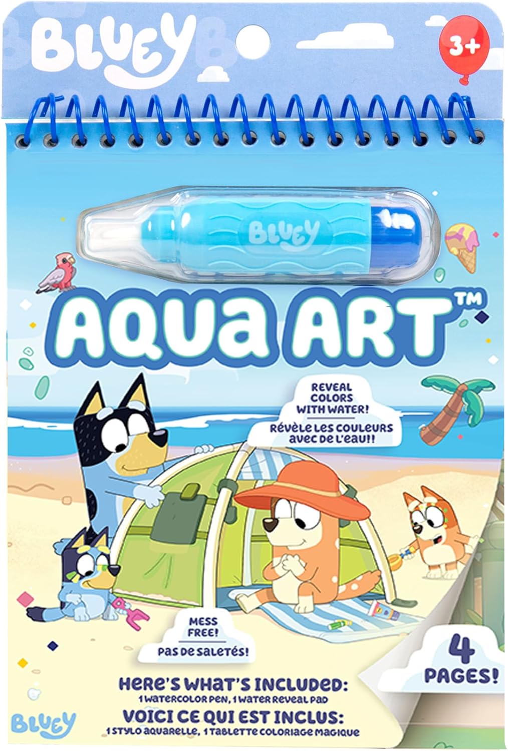 Wholesale Horizon Group USA Bluey Aqua Art - Reusable Water Reveal ...