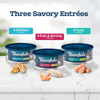 Wholesale Blue Buffalo Tastefuls Natural Flaked Wet Cat Food Variety ...