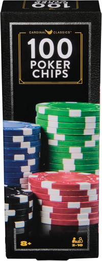 Wholesale Spin Master Games, Cardinal Classics, 100-Piece Poker Chips ...