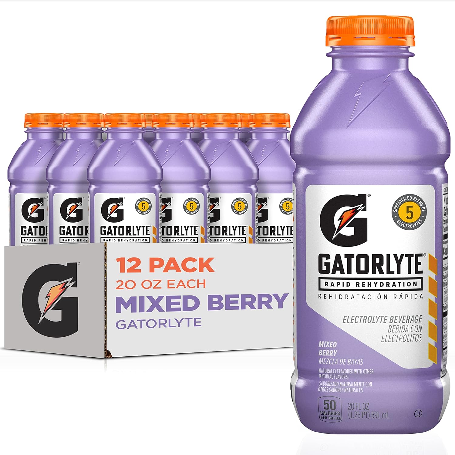 Wholesale Gatorade Rapid Rehydration Electrolyte Beverage, Mixed Berry ...