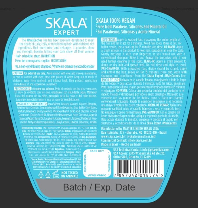 Wholesale Skala Expert Mais Cachos 2 IN 1 Conditioning Treatment Cream ...