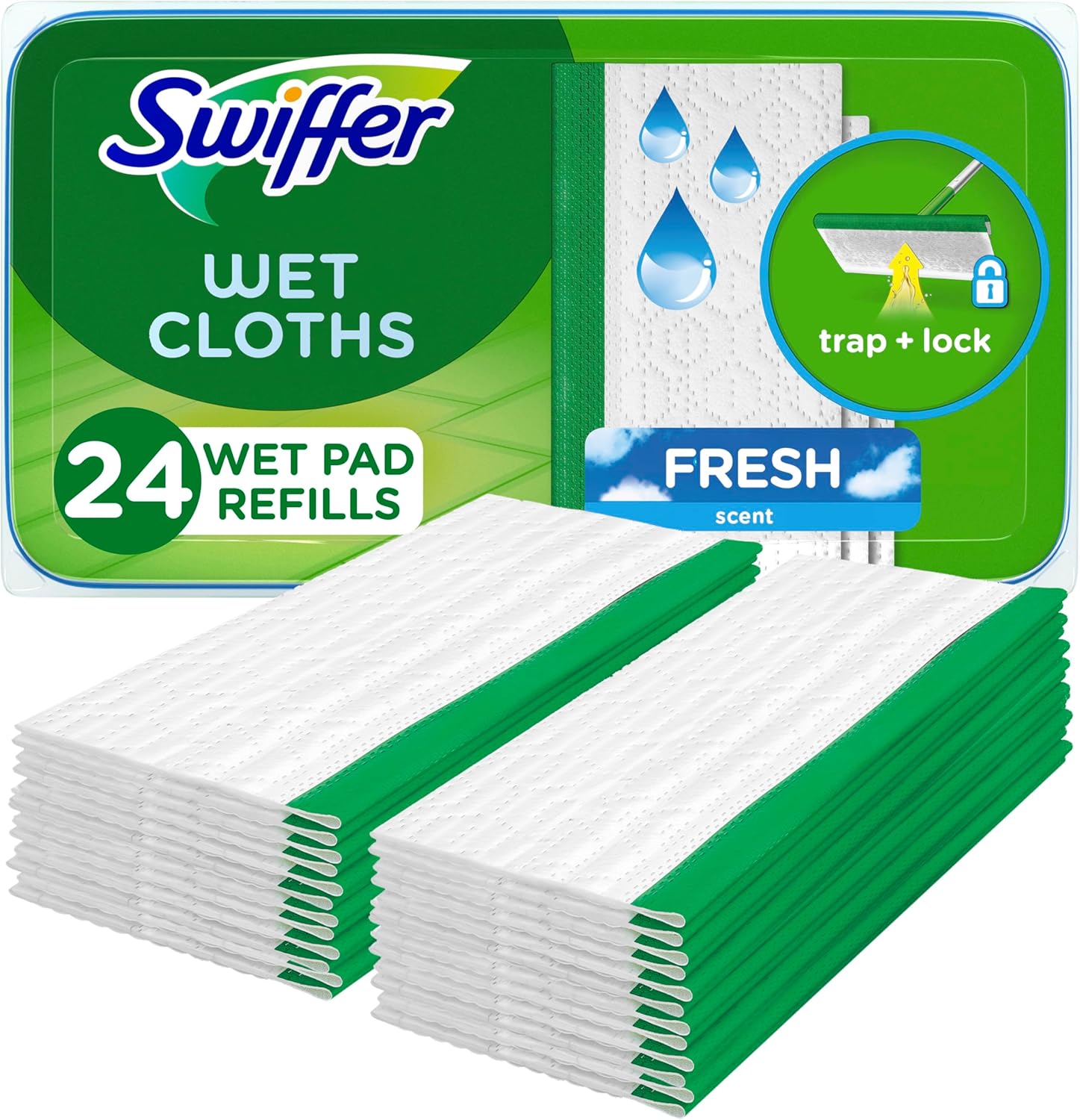 Wholesale Swiffer Sweeper Wet Mopping Cloths, Mops for Floor Cleaning ...