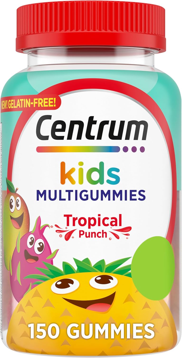 Wholesale Centrum Kids Multivitamin Gummies, Tropical Punch Flavor Made ...