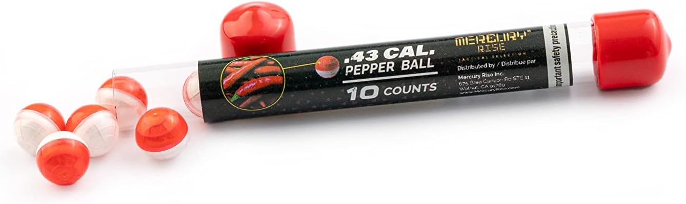 Wholesale Mercury Rise Self Defense Pepper Ball Ammo for Training ...