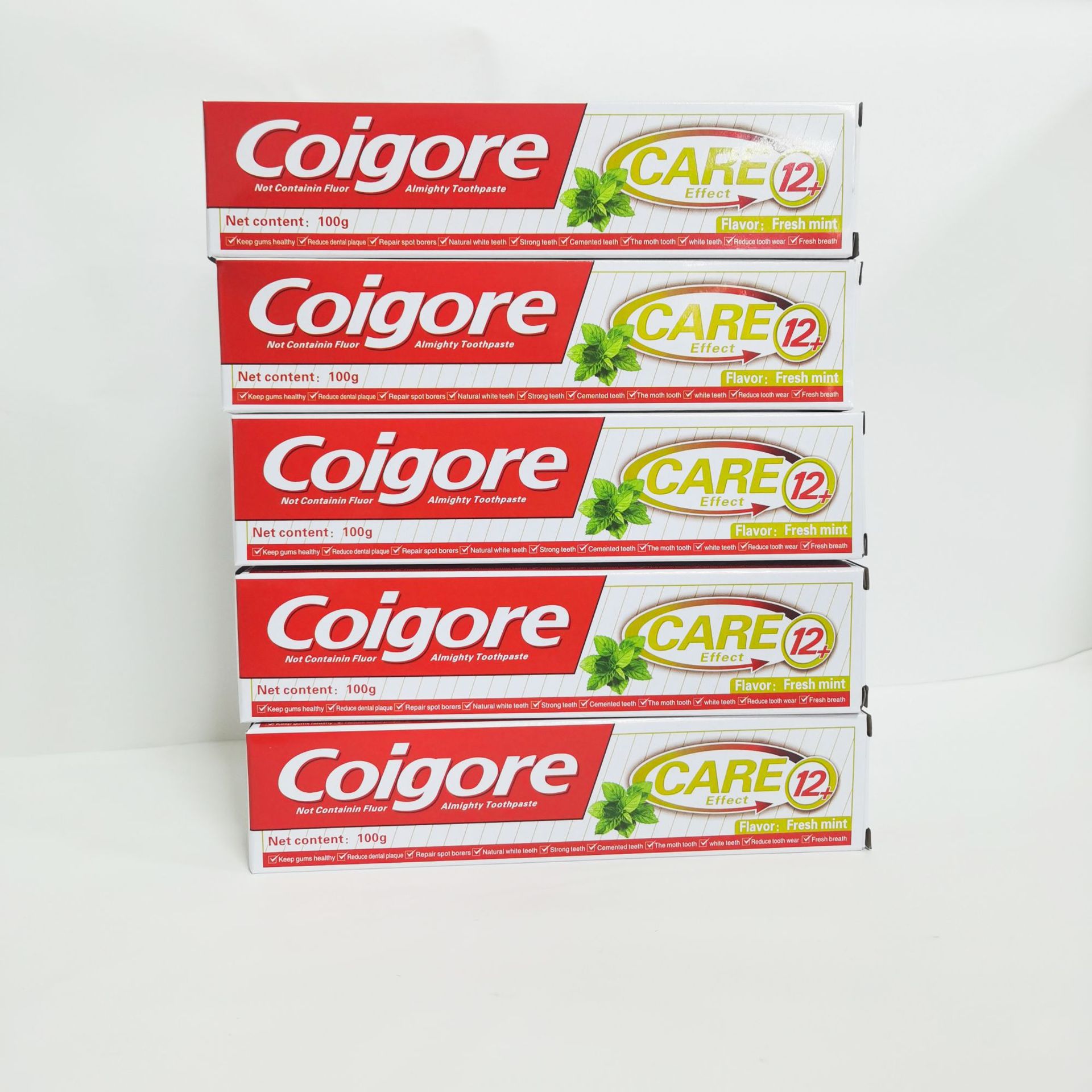 Wholesale Spot English version of foreign trade toothpaste Adult ...