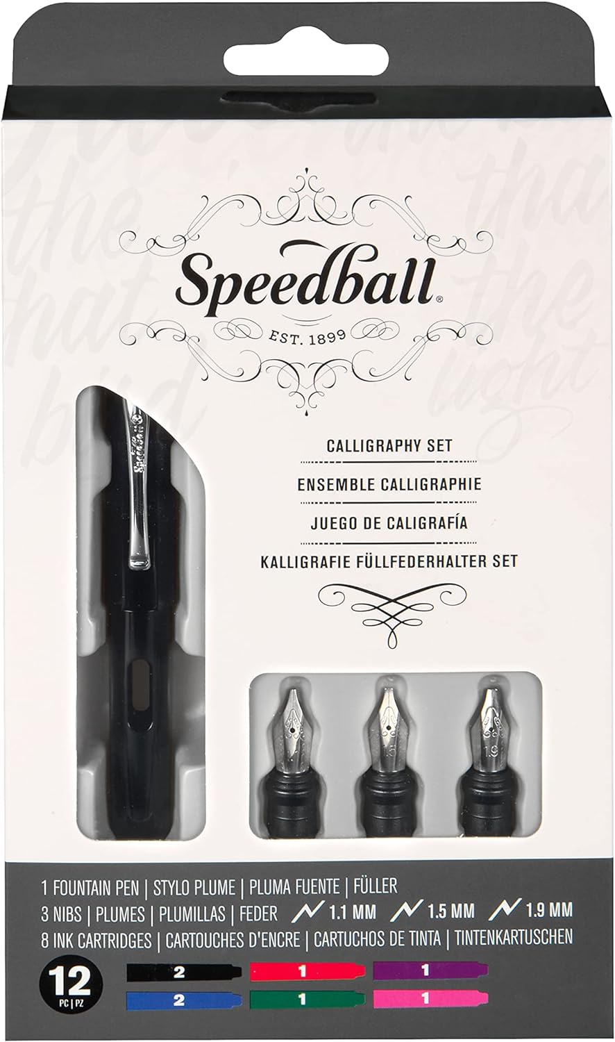 Wholesale Speedball Art Products 002903 Calligraphy Fountain Pen Set ...
