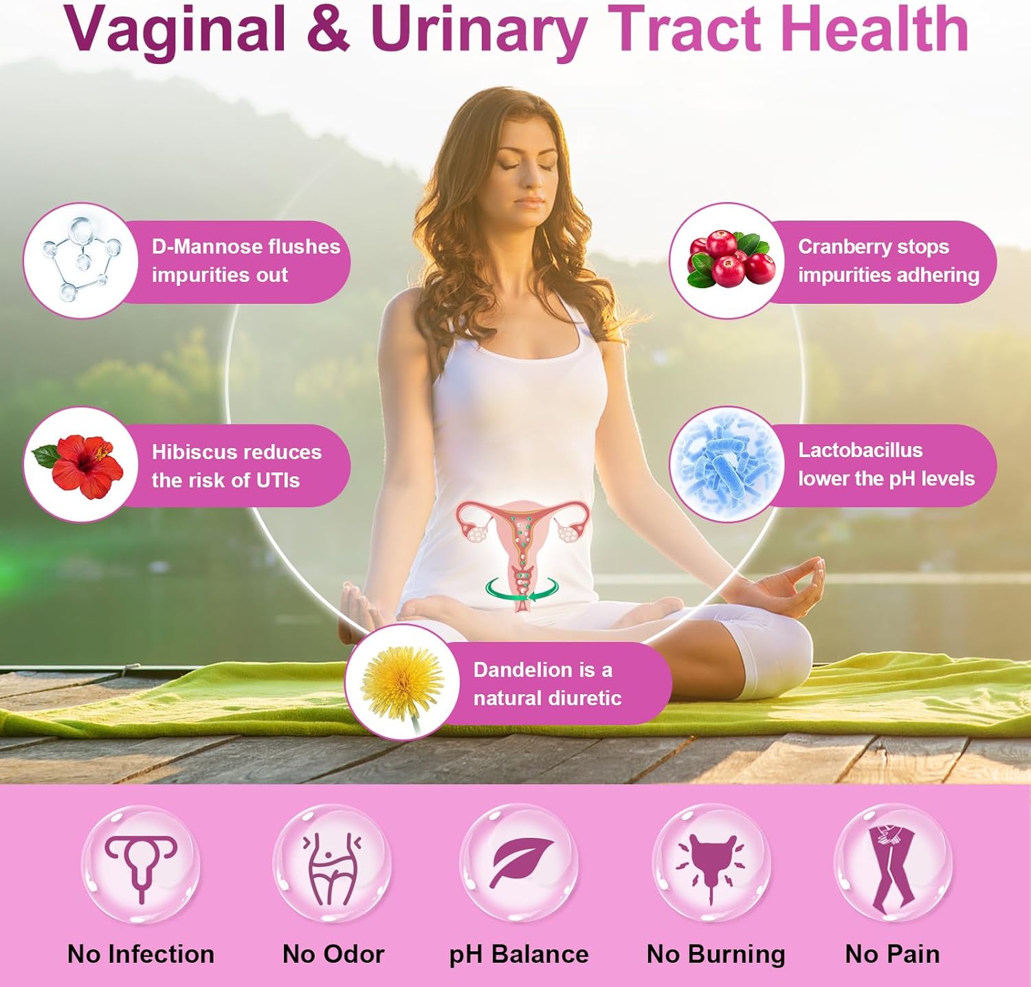 Wholesale NATURE TARGET Probiotics for Women, 100 Billion CFUs ...