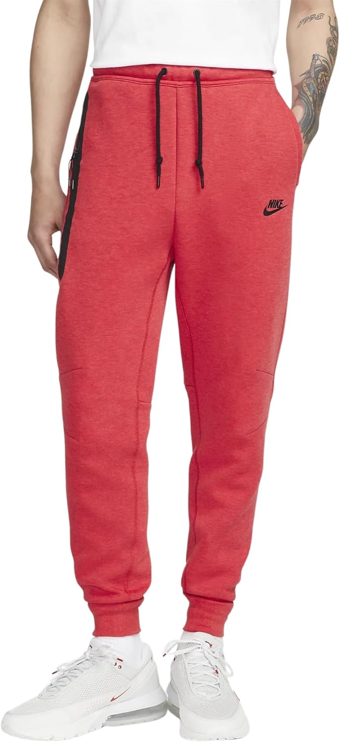 Wholesale Nike Tech Fleece Men's Jogger Pant Size - Large Red/Black ...