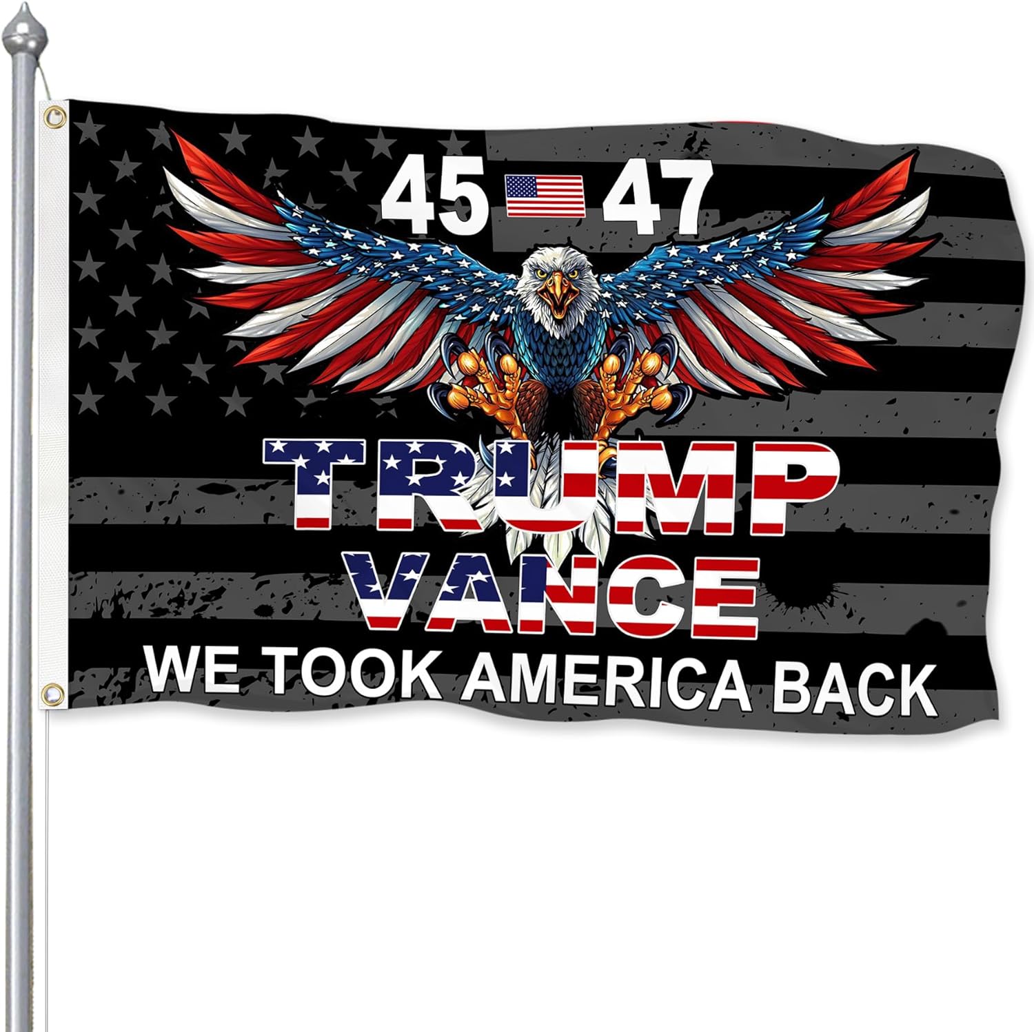 Trump Flag 4x6 Trump Vance 2024 Flags - Cyndi Karylin Donald Trump Banner