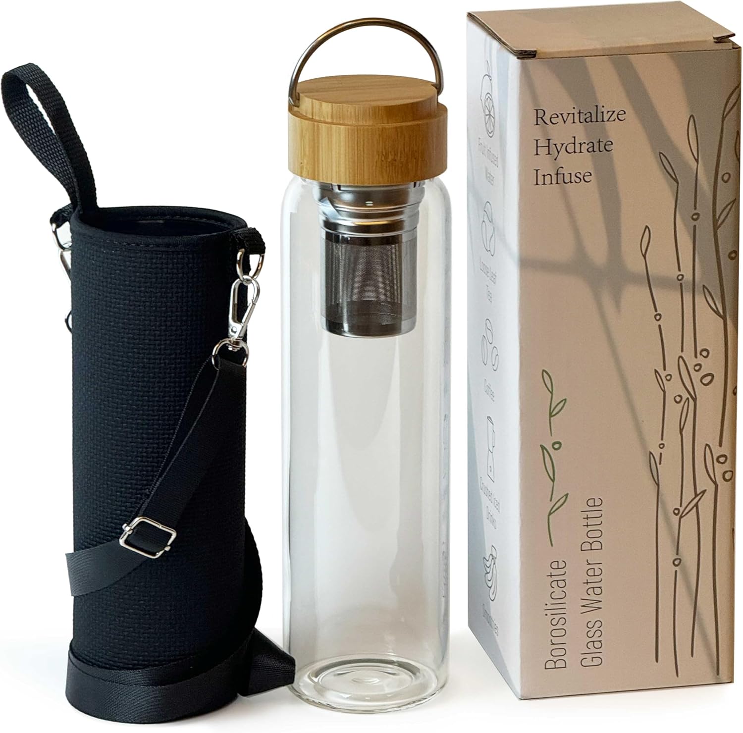 Borosilicate Glass Tea Cup Unbreakable Glass Tea Cup With Infuser - 17 ...