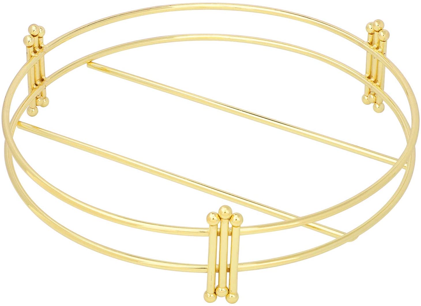 Round Metal Frame for Resin Tray Gartful Large Tray Frame for Geode ...