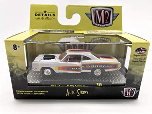 M2 Machines 1969 Plymouth Road Runner HEMI Mopar Garage R64 Primer Gray ...