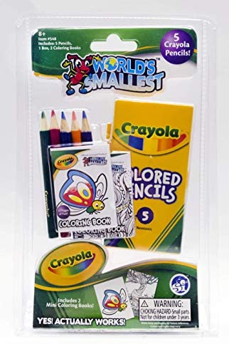 Wholesale Worlds Smallest Crayola Color Pencil Coloring Book Set, Multi ...