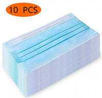 Wholesale 3 Ply Disposable Face Masks 10-pcs Breathable Comfortable ...